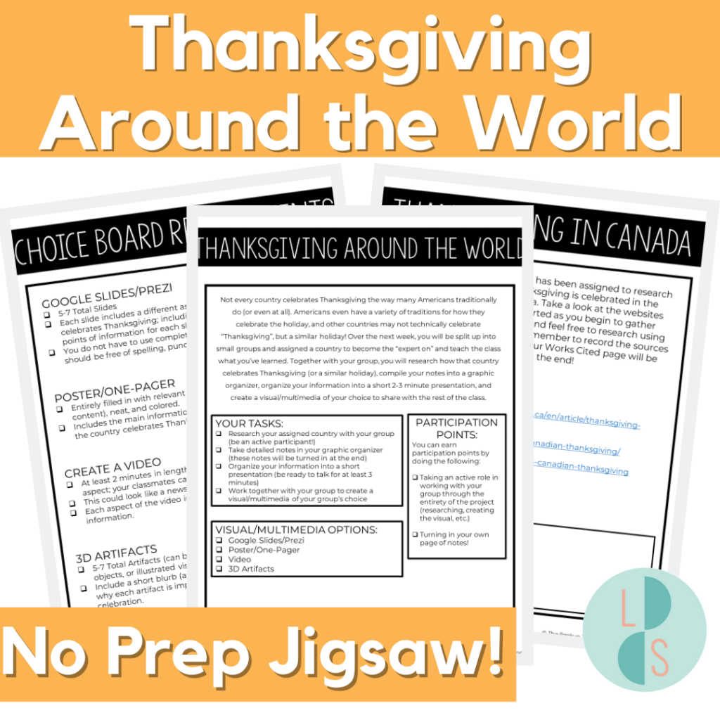 Thanksgiving Around the World | Made By Teachers