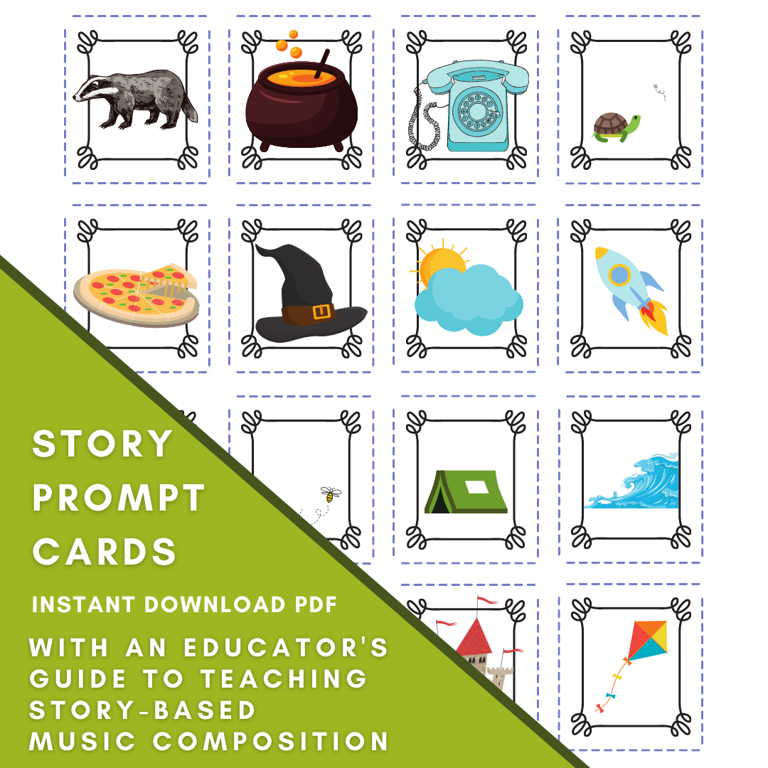 Music Composition Cards - Story Cards - Storytelling Creative Writing ...