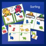 Dinosaur Math Graphing Sorting and Venn Diagram Centers | Made By Teachers