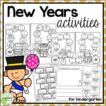 Activities Worksheet New Year Worksheets For Kindergarten