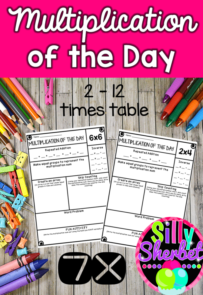 Multiplication of the Day | Made By Teachers