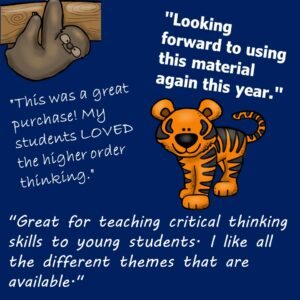 Rain Forest Math Logic Puzzles | Critical Thinking Enrichment ...