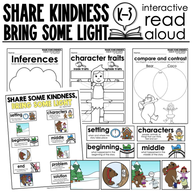 Share Some Kindness Bring Some Light Interactive Read Aloud ...