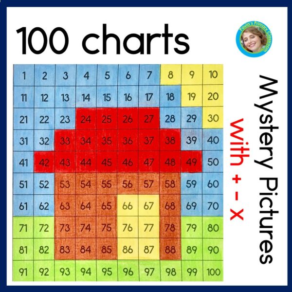 100s Chart | Hundreds Charts | 100 Chart Addition Subtraction ...