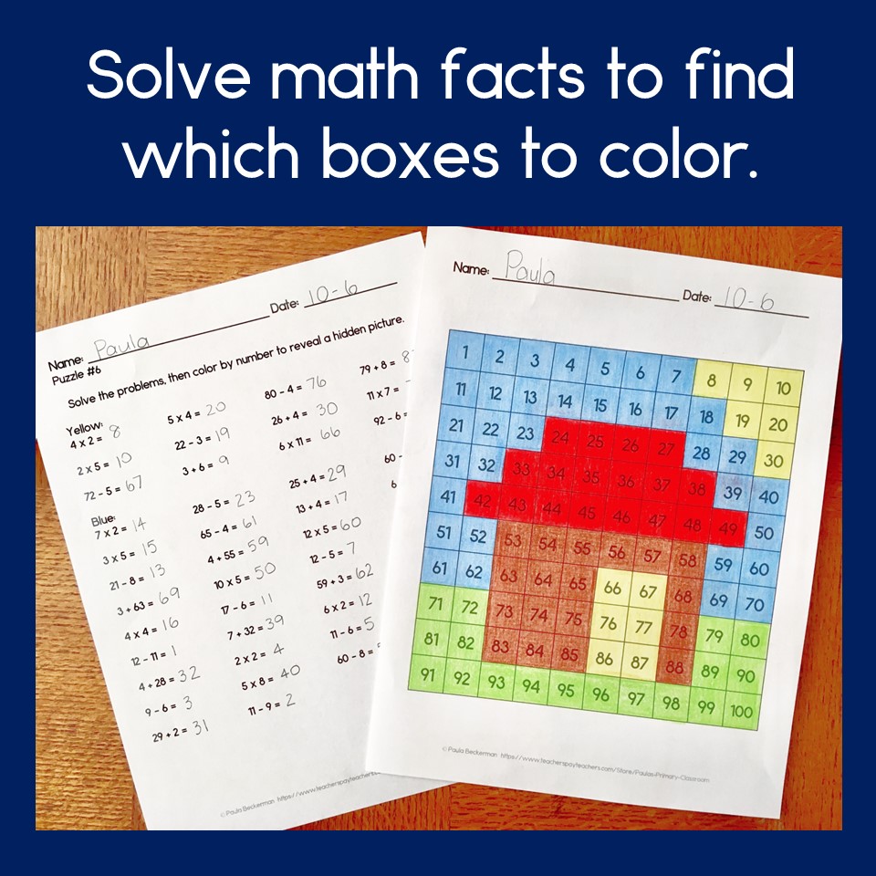 100s Chart | Hundreds Charts | 100 Chart Addition Subtraction ...