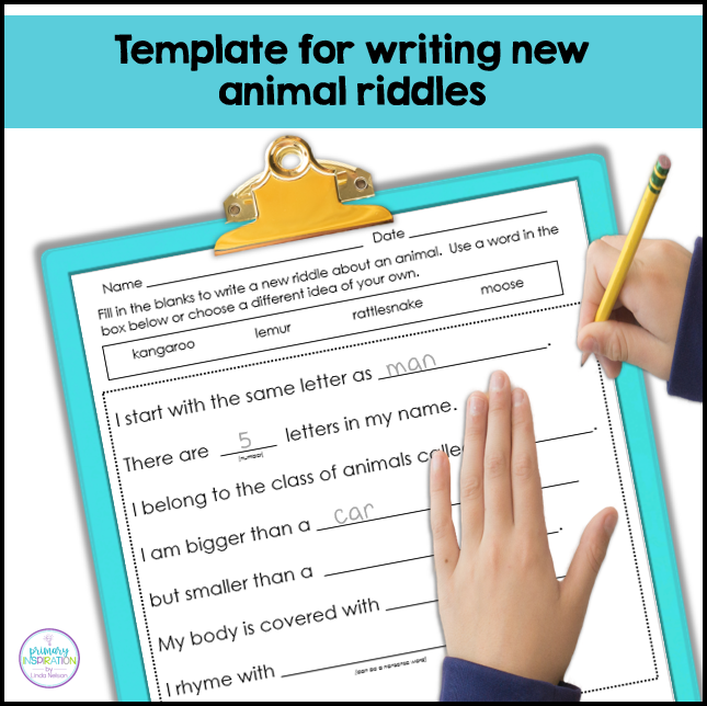 Animal Riddle Activities - Habitats, Classes, Characteristics | Made By ...