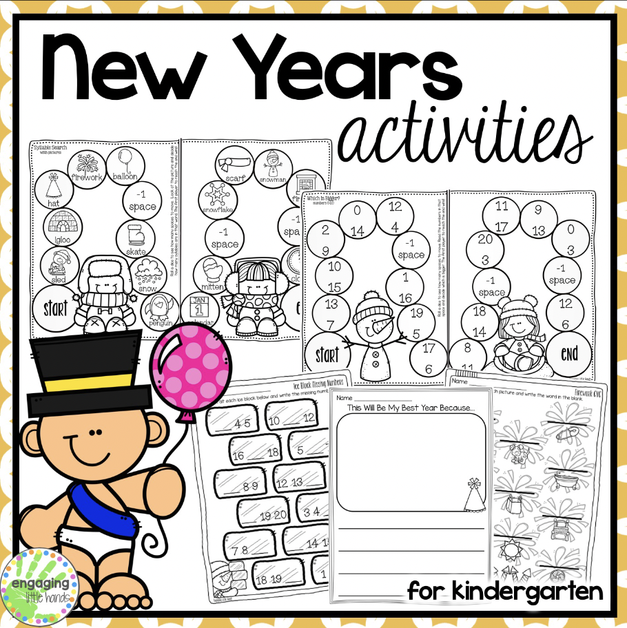 No Prep Seasonal Activities Bundle for Kindergarten | Made By Teachers