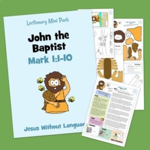 John the Baptist Lesson & Bible Crafts - Mark 1 | Made By Teachers