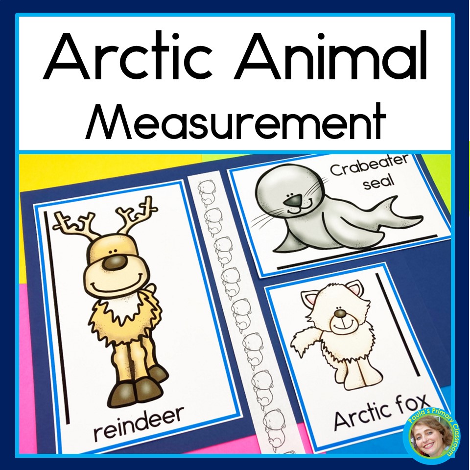 Arctic Animals | Polar Animals Non Standard Measurement Math Center ...