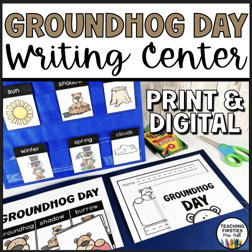 Groundhog Day Writing Center | Made By Teachers