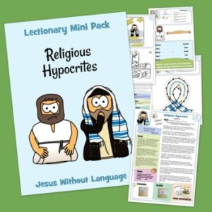 Religious Hypocrites Kidmin Lesson & Bible Crafts | Made By Teachers