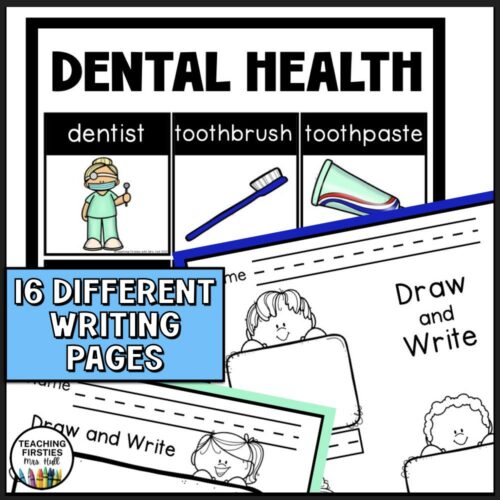 Dental Health Writing Center | Made By Teachers