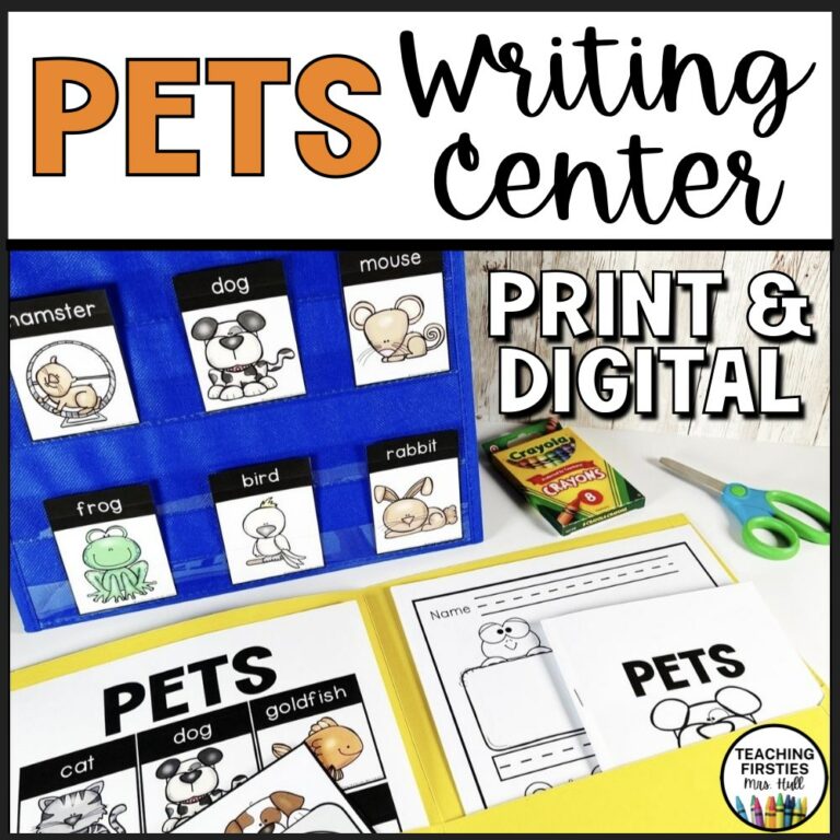 Pets Writing Center | Made By Teachers