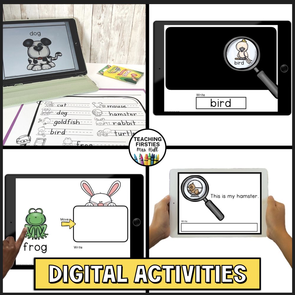 Pets Writing Center | Made By Teachers