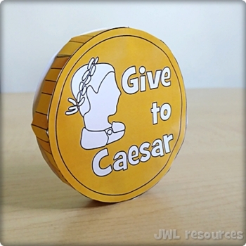 The Question about Taxes - Kidmin Lesson & Bible craft | Made By Teachers