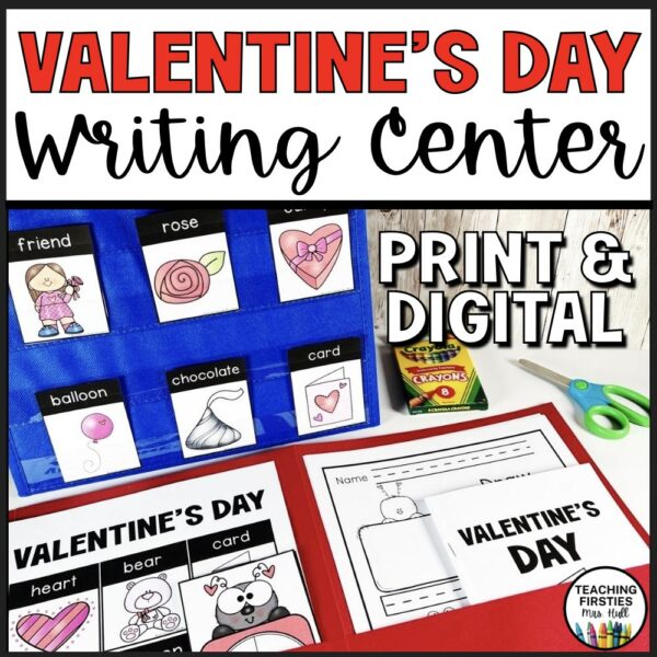 Valentine’s Day Writing Center | Made By Teachers