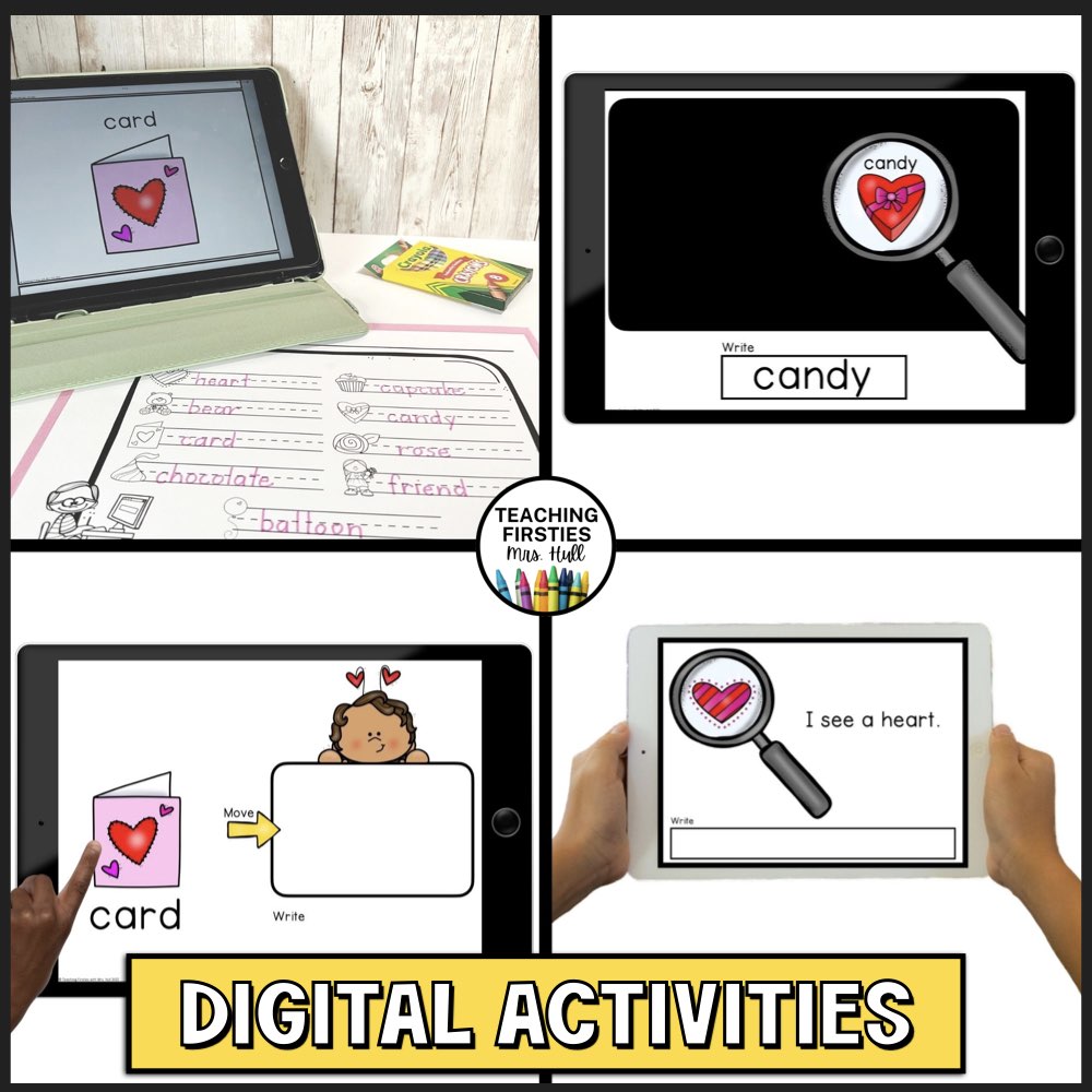 Valentine’s Day Writing Center | Made By Teachers