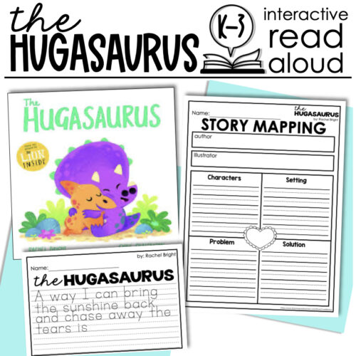 The Hugasaurus Interactive Read Aloud | Sequencing RETELL Craft | SEL ...