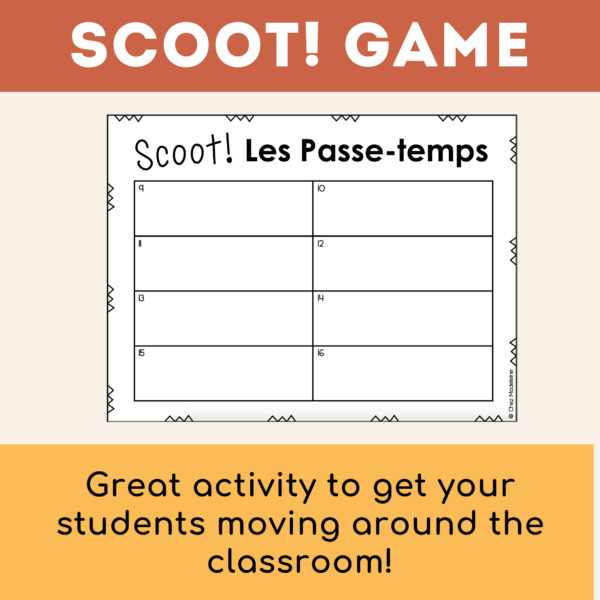 Cartes de Conversation - French hobbies B1/B2 | Made By Teachers