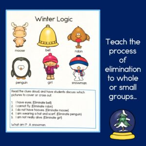 Winter Math Logic Puzzles | Critical Thinking Enrichment Activities ...