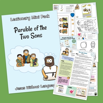 Parable of the Two Sons kidmin lesson | Made By Teachers