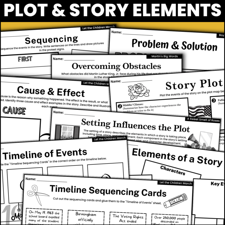 Black History Month Book Companion & Read-Aloud Activities BUNDLE ...