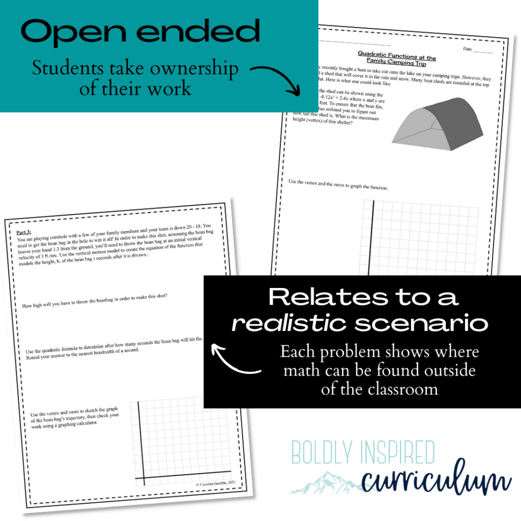 Solving Quadratic Equations Word Problems | Made By Teachers