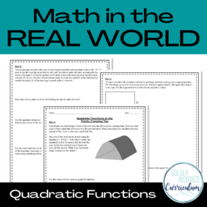 Solving Quadratic Equations Word Problems | Made By Teachers