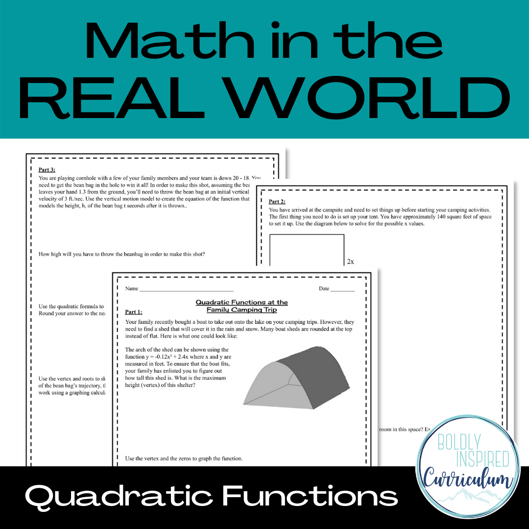 Solving Quadratic Equations Word Problems Made By Teachers