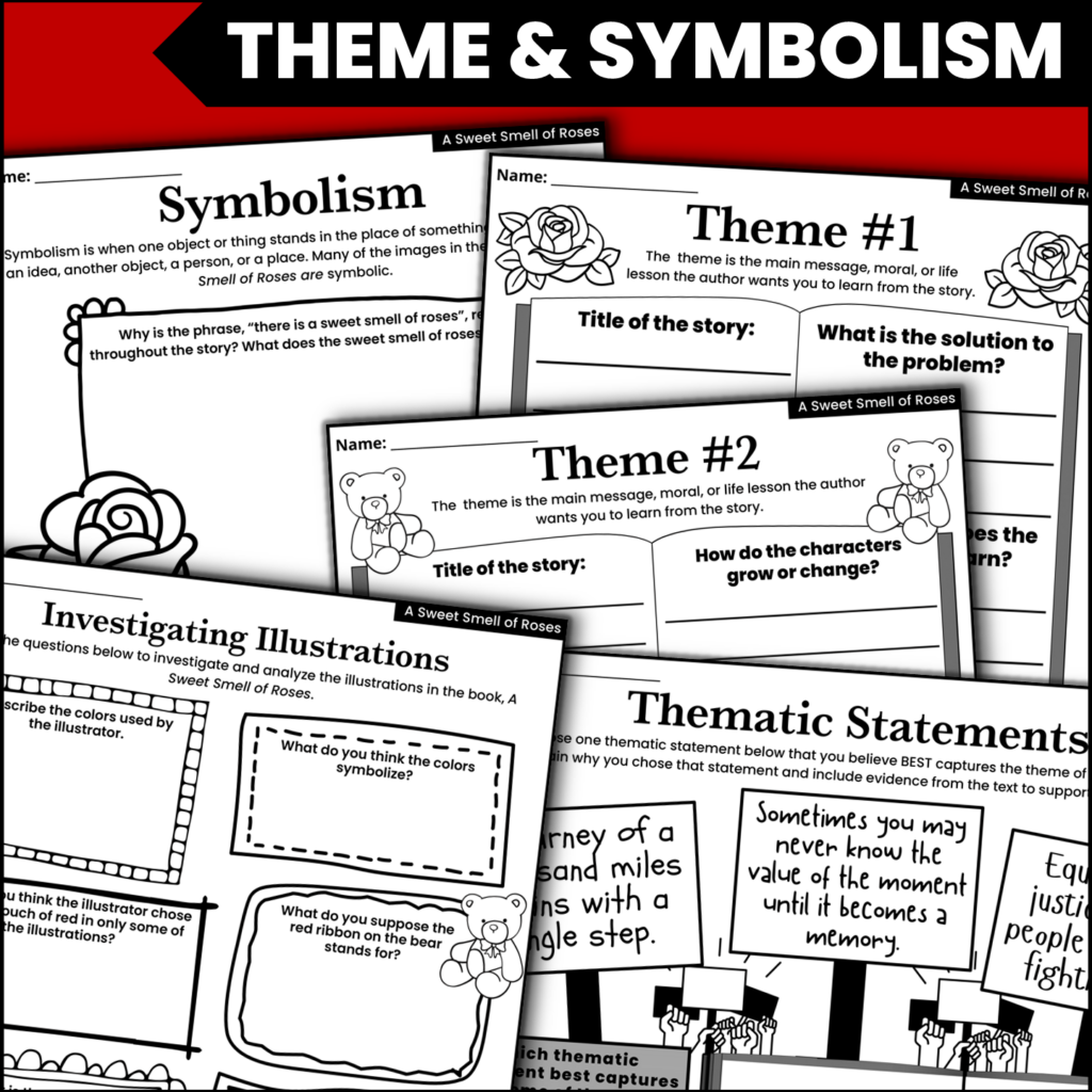 A Sweet Smell of Roses Picture Book Companion | Black History Month ...