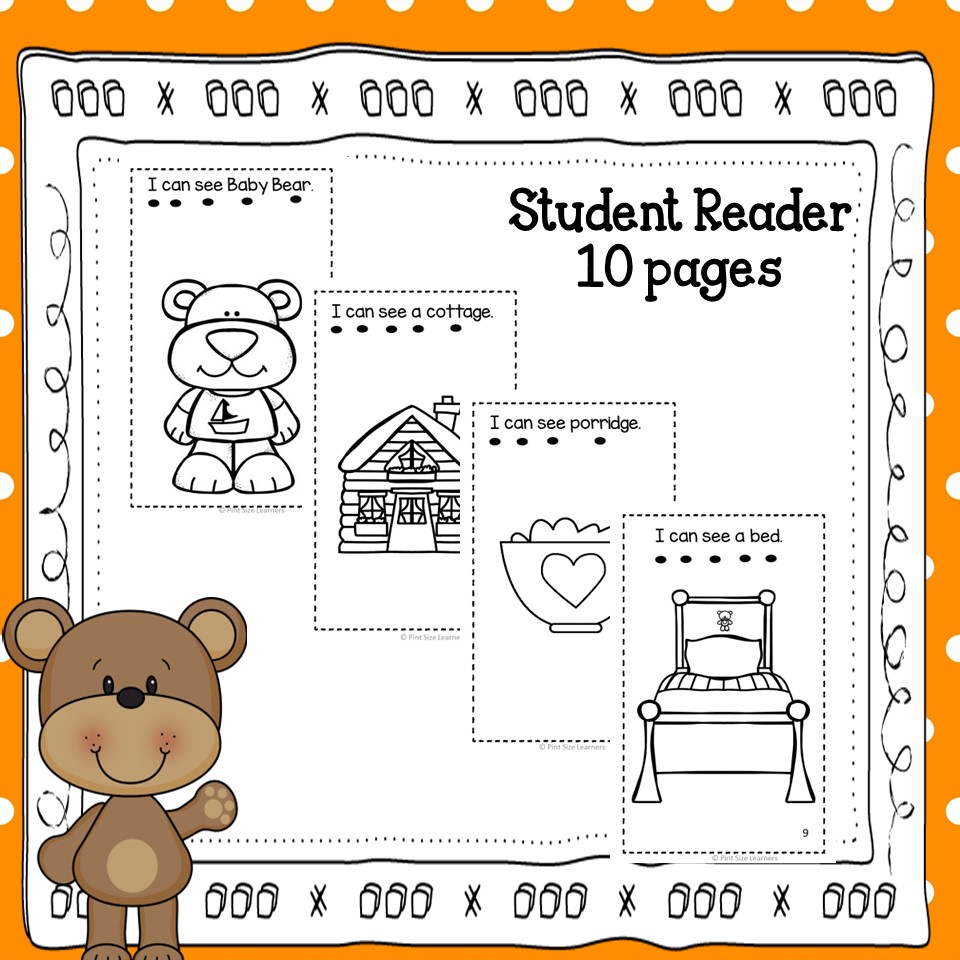 Goldilocks and the Three Bears | Sight Word Reader | Emergent Reader ...