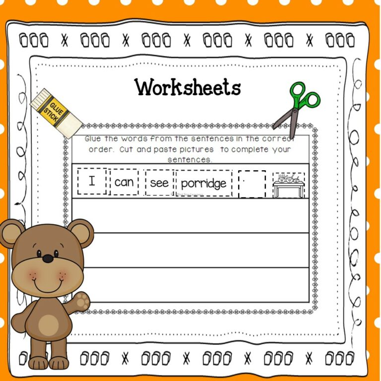 Goldilocks and the Three Bears | Sight Word Reader | Emergent Reader ...