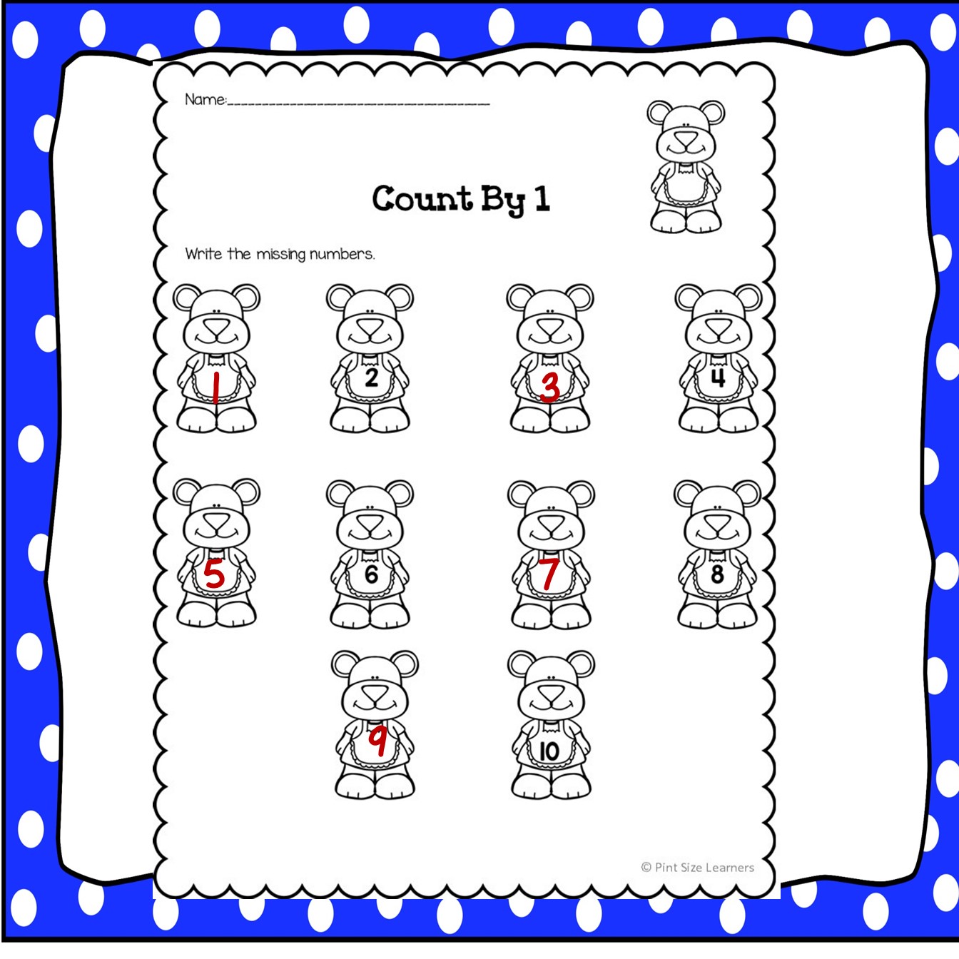 Skip Counting by 2, 5 and 10 | The Three Bears Math Puzzles | Made By ...