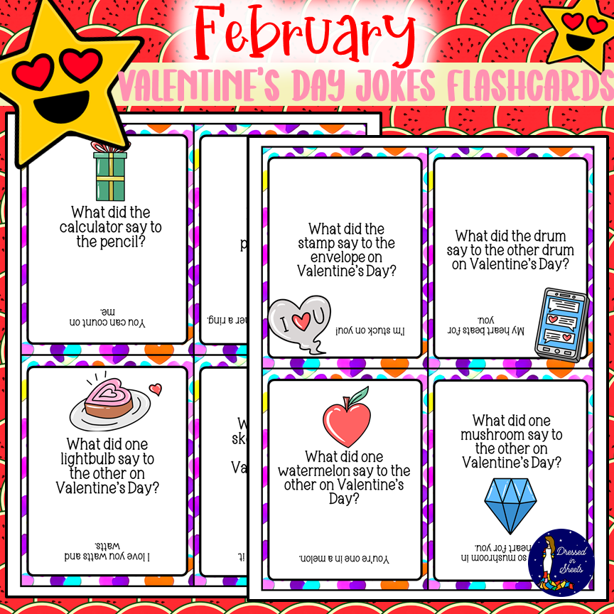 Valentine's Day Jokes Flashcards | Made By Teachers