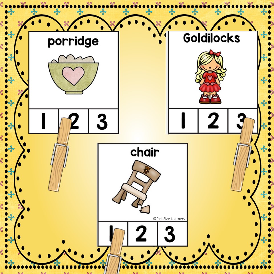 The Three Bears | Word Work | Center Activities Fairy Tales | Made By ...