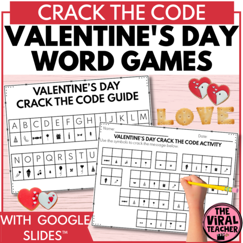 Valentine's Day Crack the Code Activity with Google Slides™ | Made By ...