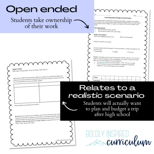 Linear Equations Real World Application | Made By Teachers