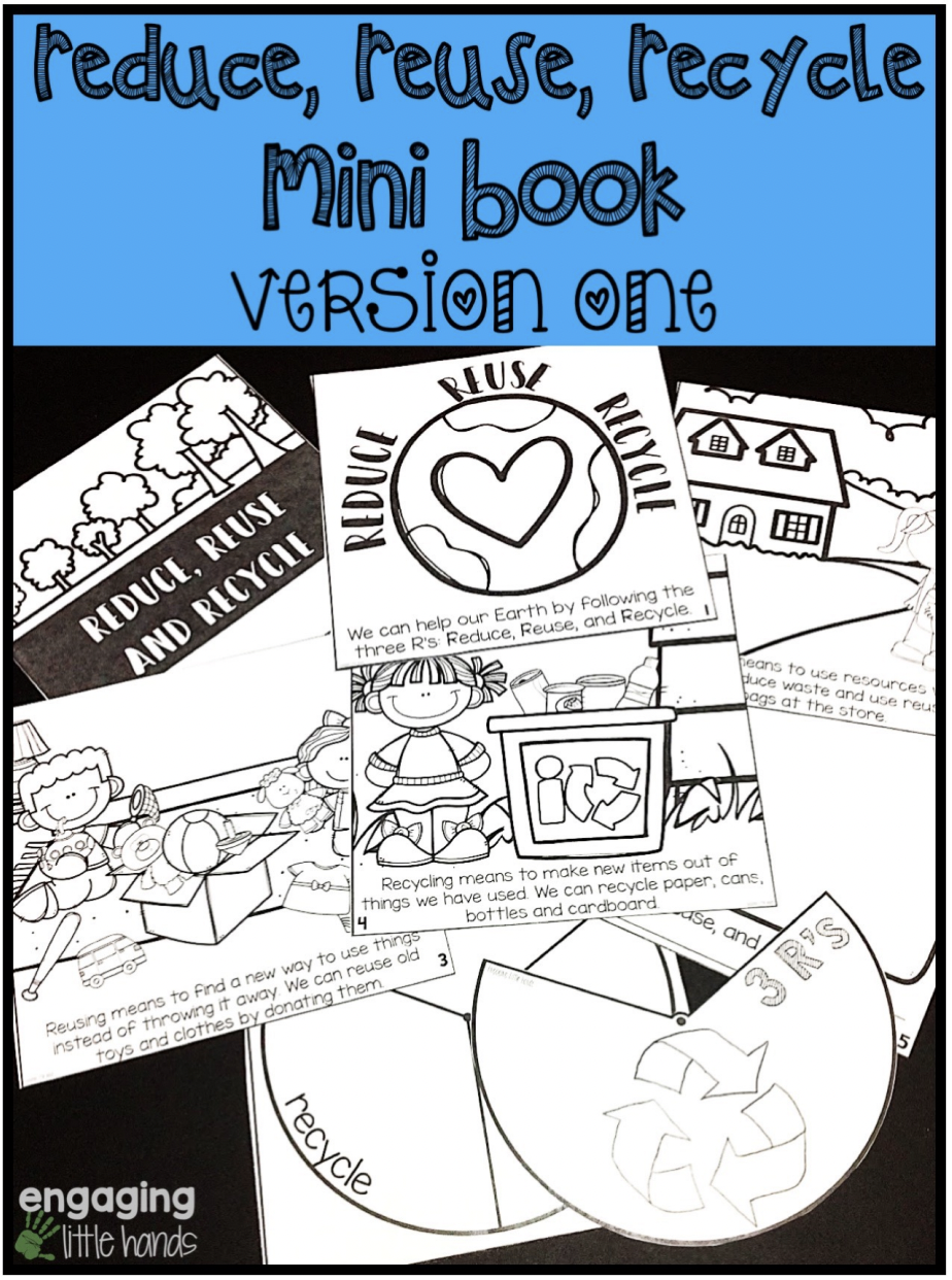 Reduce, Reuse, Recycle Interactive Book | Made By Teachers