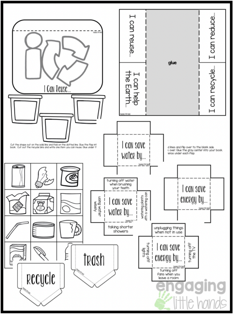 Reduce, Reuse, Recycle Interactive Book | Made By Teachers