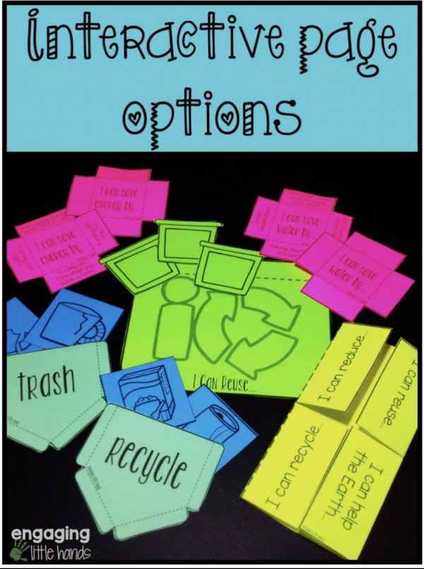 Reduce, Reuse, Recycle Interactive Book | Made By Teachers