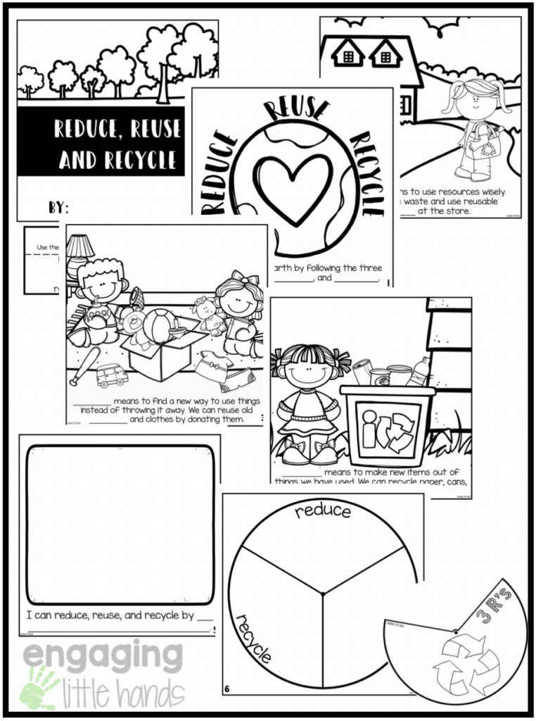 Reduce, Reuse, Recycle Interactive Book | Made By Teachers