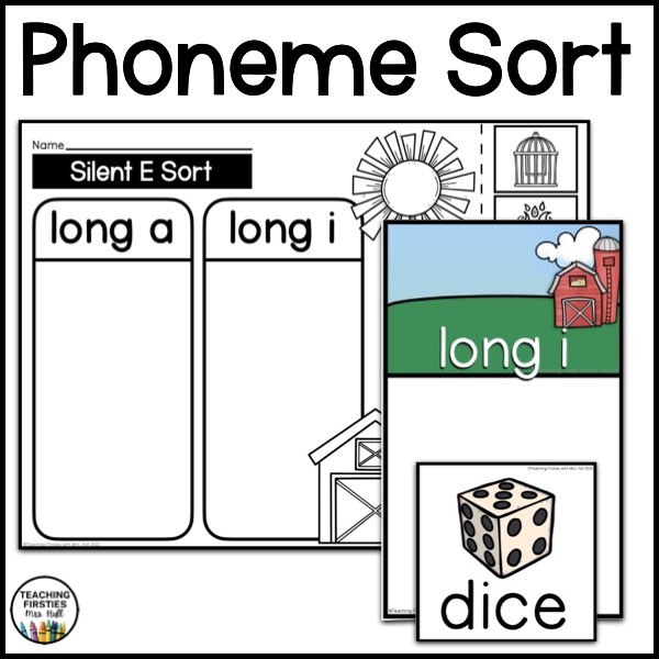 Phoneme Isolation Activities For Silent E Long Vowels | Made By Teachers
