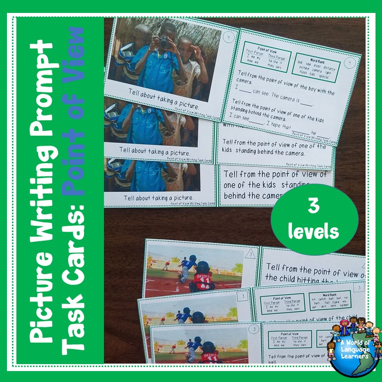 Point of View Writing Prompts Print and Digital | Made By Teachers