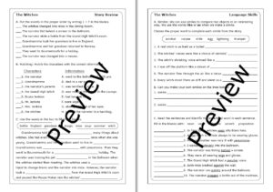 Roald Dahl "The Witches" worksheets | Made By Teachers