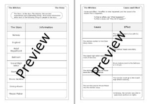 Roald Dahl "The Witches" worksheets | Made By Teachers