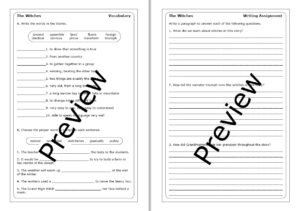 Roald Dahl "The Witches" worksheets | Made By Teachers