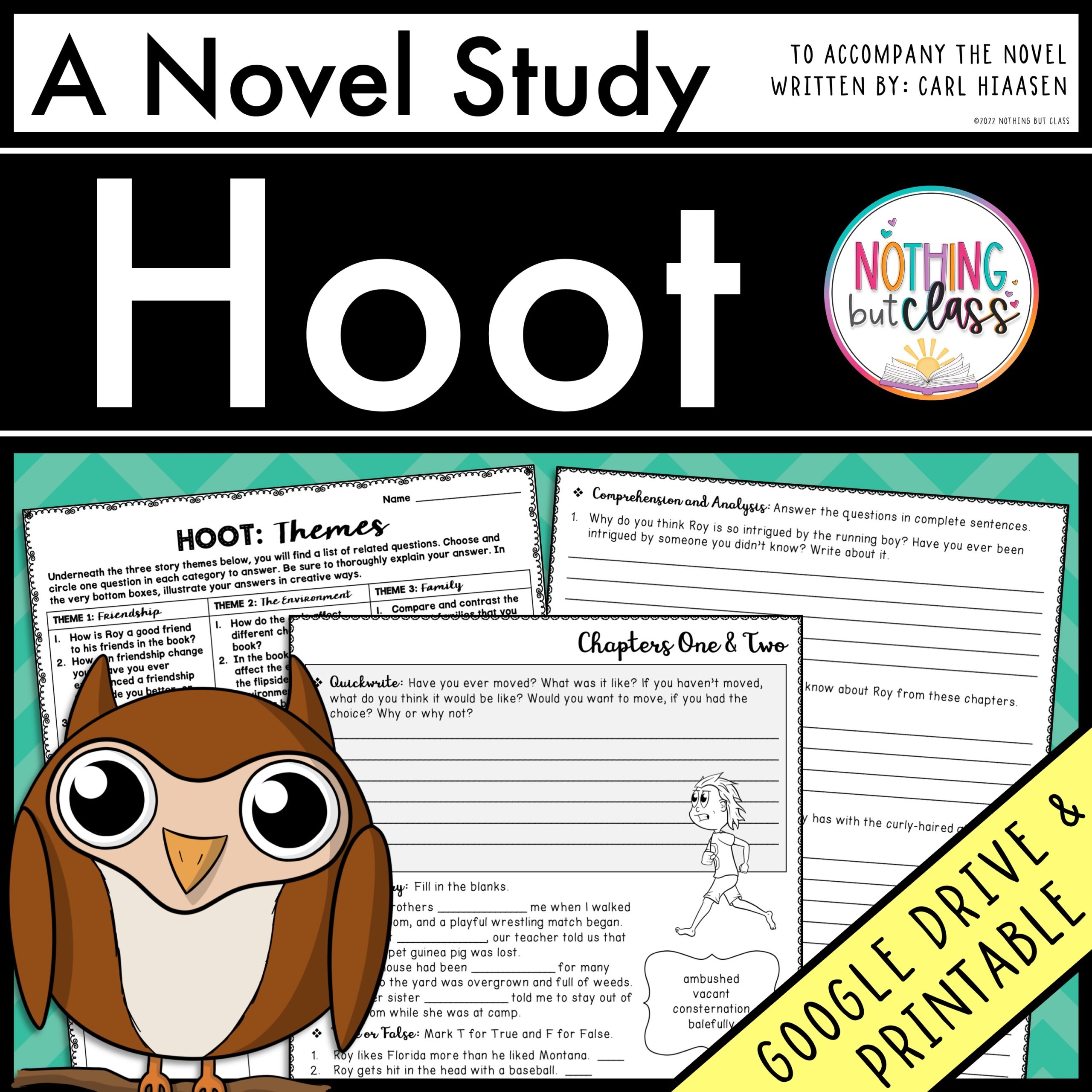 Carl Hiaasen Hoot Carl Hiaasen Hoot