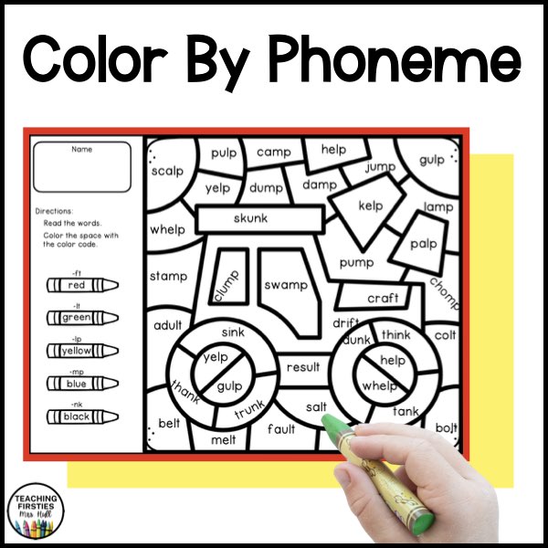 Phoneme Isolation Activities For Final Consonant Blends | Made By Teachers