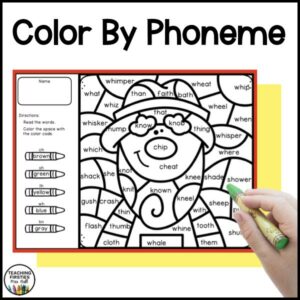 Phoneme Isolation Activities For Initial Consonant Digraphs | Made By ...