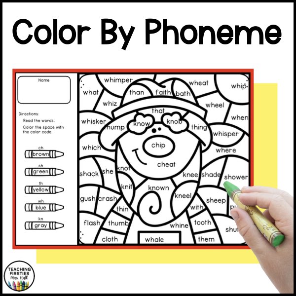 Phoneme Isolation Activities For Initial Consonant Digraphs | Made By ...